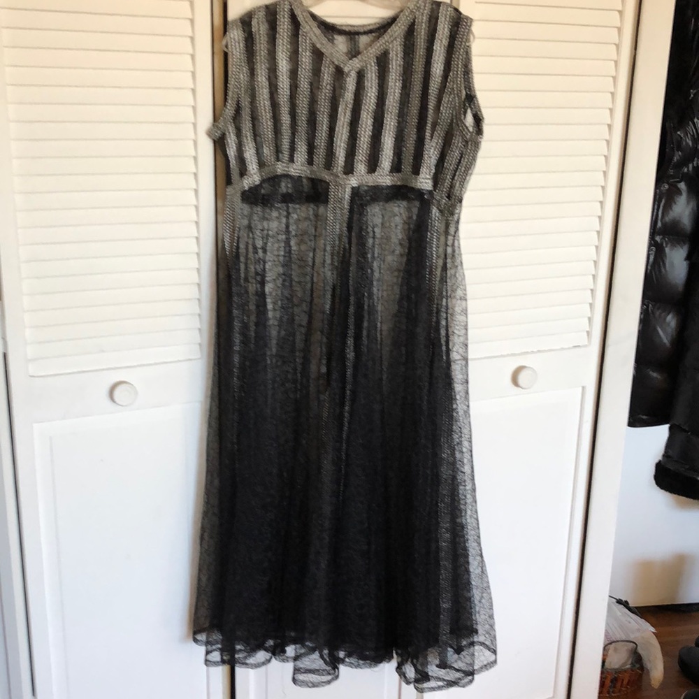 Vintage Early 2000s Sheer Overlay - Gem